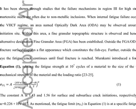 A The Wöhler Sn Curve And B The Sn Curve Including The Vhcf Regime Download Scientific Diagram
