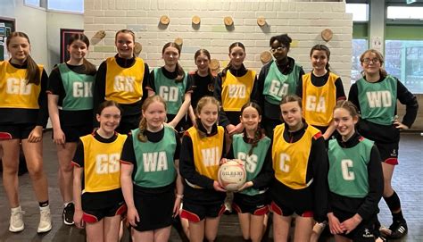 Year 9 Netball Blitz Round 1 Enniskillen Royal Grammar School