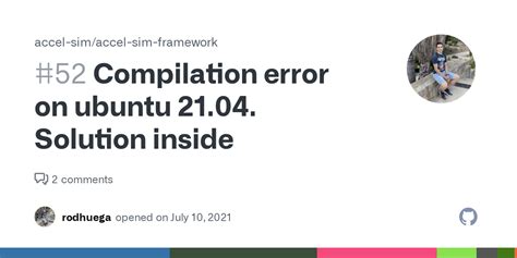 Compilation Error On Ubuntu 2104 Solution Inside · Issue 52 · Accel Simaccel Sim Framework