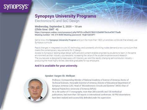 Snps University Program Pdf
