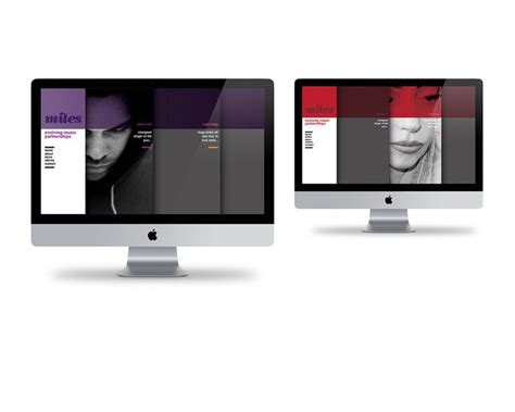 Miles Identity Fergus Partridge Graphic Design