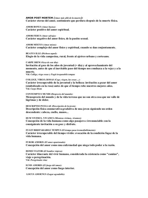 Amor Post Mortem Pdf Amor Estereotipos