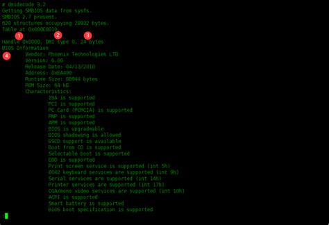 使用dmidecode获取硬件信息使用实例 知乎