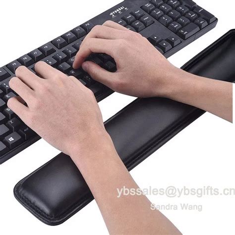 Keyboard Wrist Rest Support Comfortable Keyboard Pad Wrist Rest With Memory Foam For Laptops