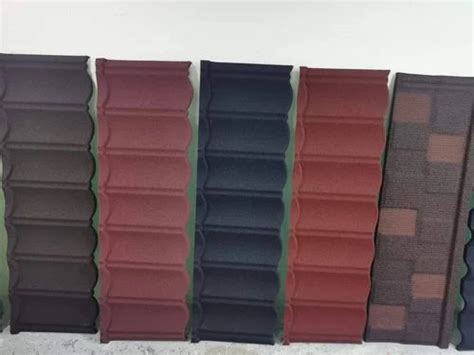 Stone Coated Roofing Sheet At ₹ 500 Piece Colour Coated Roofing Sheet