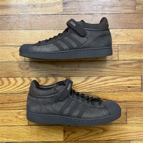 Adidas Pro Model Low Strap Brown Size M Used Gem