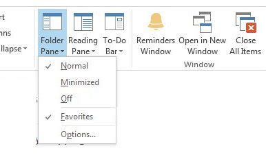 How To Hide The Folder Pane In Outlook Solve Your Tech