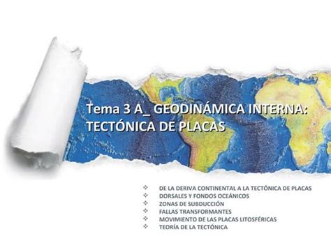 Presentacion Da Tectonica De Placas Ppt