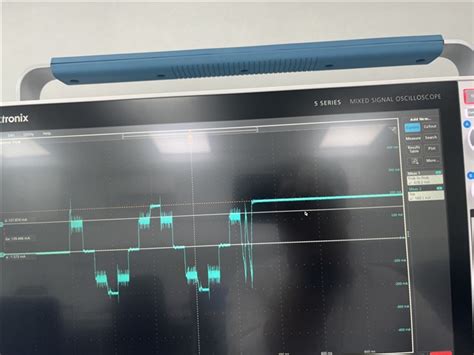 Drv8424evm Drv8424pwpr Output Current Waveform With Respect To