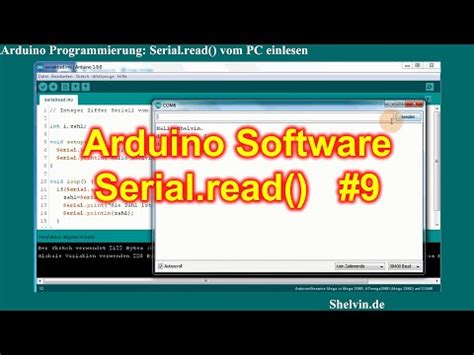 Arduino Programmierung 9 Serial Read Liest Ziffern Vom PC Ein