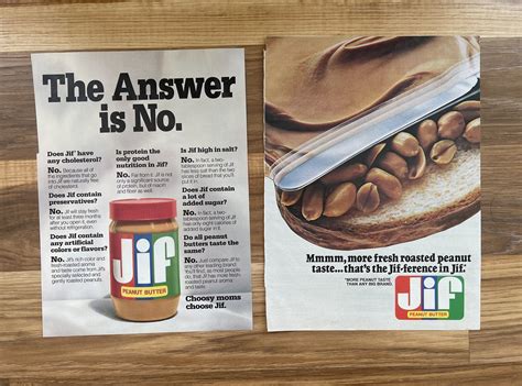 Jif Peanut Butter Ads