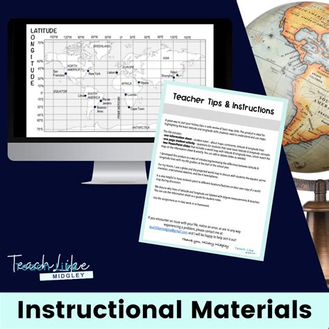Map Skills Latitude And Longitude Overview Made By Teachers