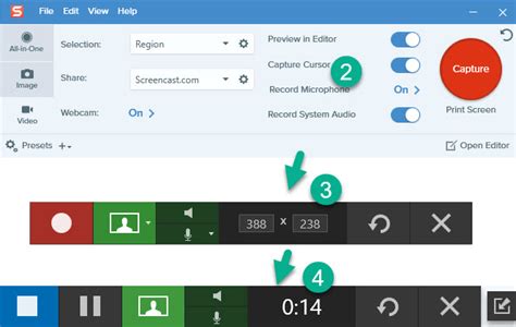 How To Use Snagit To Record Screen Viopm