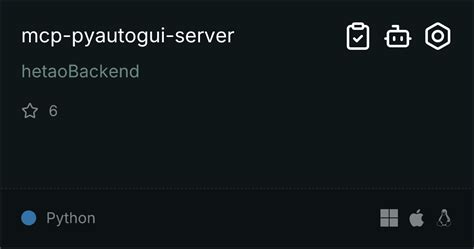 PyAutoGUI MCP Server Glama