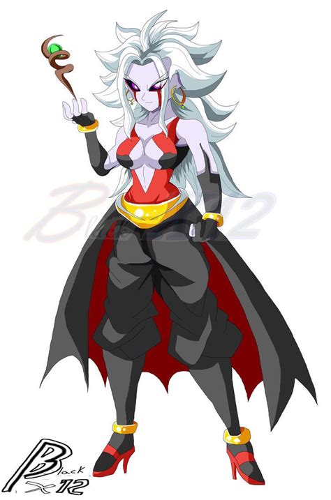 Towa21 Personaje De Fusión Por Black X12 Personajes De Dragon Ball