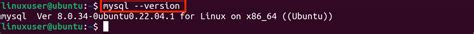 How To Run Mysql In Linuxubuntu Terminal Linuxways