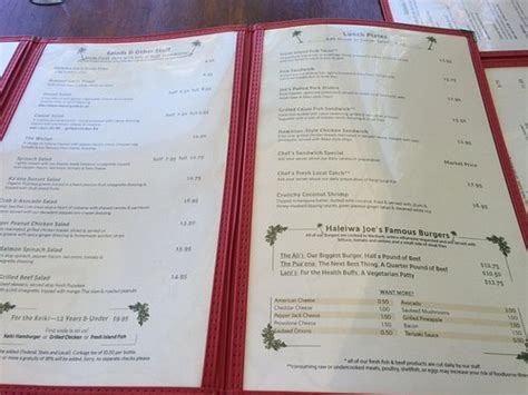 Haleiwa Joes Seafood Grill Restaurant Reviews Photos And Phone Number Tripadvisor