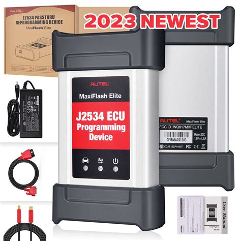 buy autel maxiflash elite vci j2534 pass thru ecu programming tool multi protocol passthru