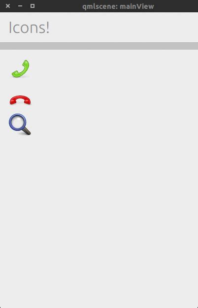 Ubuntu Touch Are There Any Standard Icons For Qml App Development