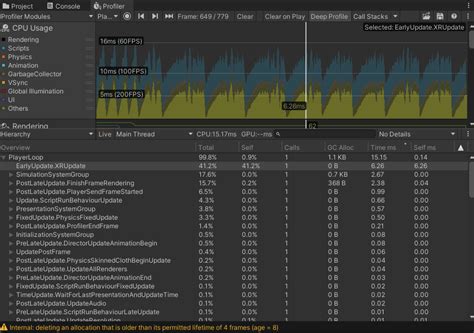 significant performance regression 2020 3 2021 3 2022 2 unity