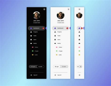 Nav Bar Ui On Behance Nav Bar Ui On Behance