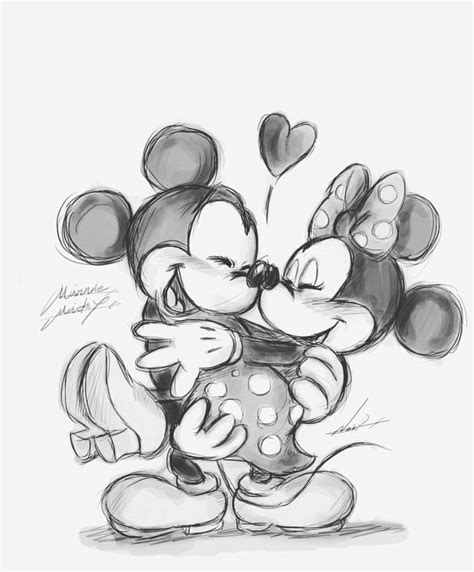 Minnie Mouse Line Drawing At Explore Collection Of