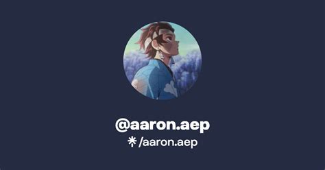 Aaronaep Instagram Tiktok Linktree