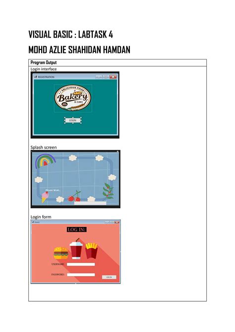 Solution Visual Basic Labtask 4 Muhamad Irfan Studypool