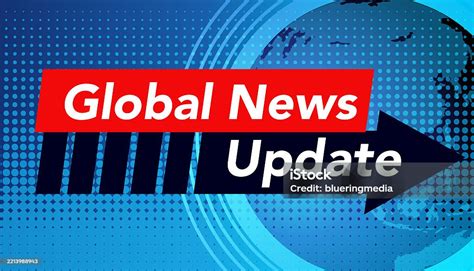 생생한 색상과 현대적인 디자인 요소가 있는 글로벌 뉴스 테마를 특징으로 하는 대담한 벡터 일러스트레이션으로 미디어 사용에