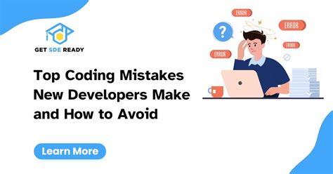 Top Coding Mistakes New Developers Make And How To Avoid Them