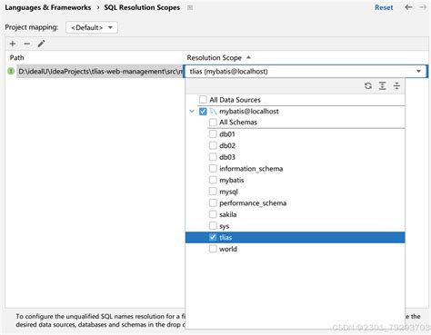 Idea：mysql数据库报错unable To Resolve Table ‘xxx‘ Csdn博客
