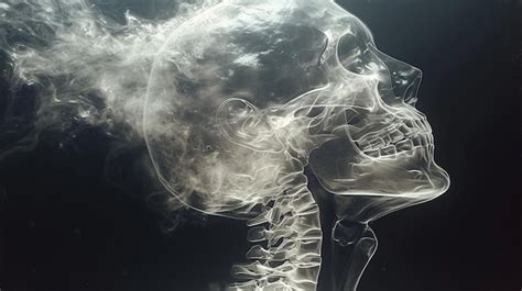 Premium Photo X Ray Of A Human Neck