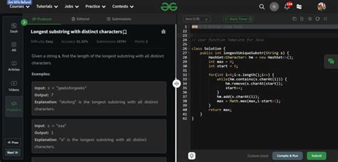 Gfg160 Geeksforgeeks Dailycoding Dsachallenge Codingjourney