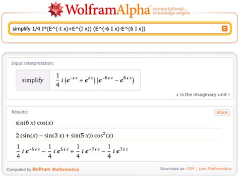 Algebraic Simplification Simplifying Expressions In Wolframalpha—wolframalpha Blog