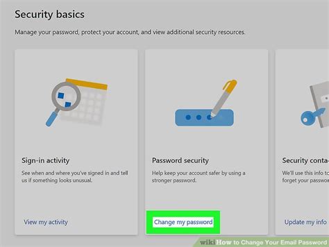 Ways To Change Your Email Password WikiHow