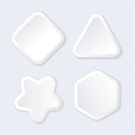 Premium Vector Vector Neumorphism Round Buttons Set Creative Elements For Minimal Ui Design
