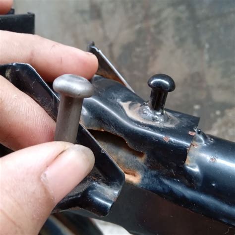 Jual Paku Keling Shassis Besi Tiang Besi Karet Grommet Rangka Rx King