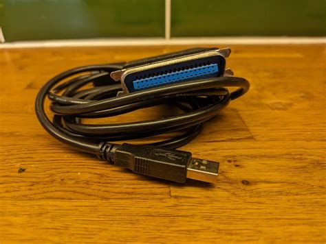 Usb To Parallel 36 Pin Centronics Adapter Printer Cable £6 75 Picclick Uk