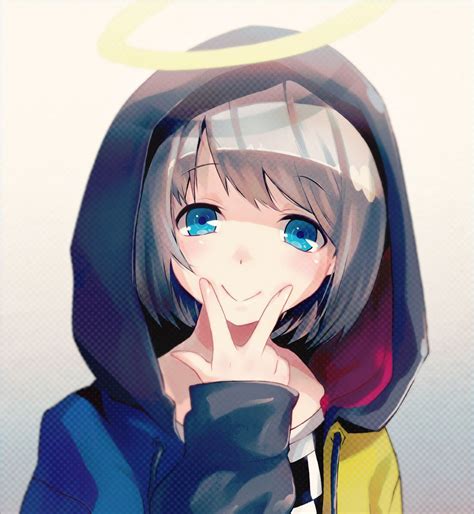 Аниме в капюшоне фото и картинки 31 штук