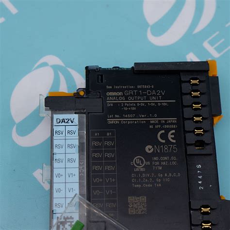 [plc] Omron Analog Output Unit Grt1 Da2v Grt1da2v ㈜엠이티 1초견적 산업용 전자장비 판매 수리 전문기업 M E T ☏ 82