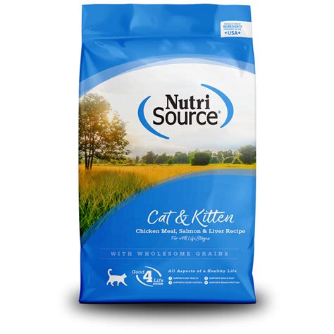 Nutrisource Cat And Kitten Chicken Salmon Y Liver 12lb