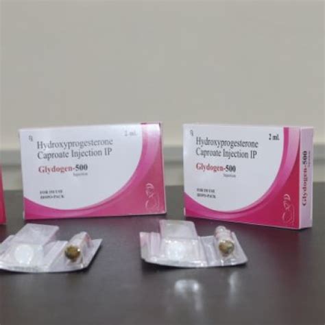 Glydogen 500 Injection Progestron 500 Diues Biotech Trademaantra