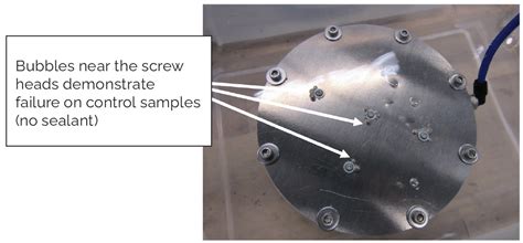 Pre Applied Under Head Sealant Testing Nylok