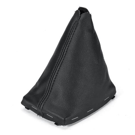 1pc Black Gear Stick Boot For Car Use Cool Shift Knobs