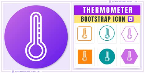 Bootstrap Thermometer Icon Bi Bi Thermometer Icon Code Html Css