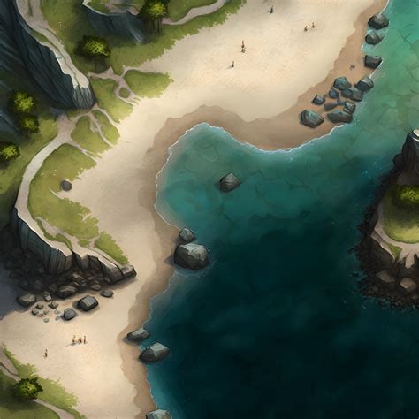 10 Beach Battle Maps Dnd Battle Map Pathfinder Dandd Battlemap