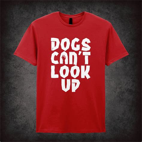Shaun Of The Dead T Shirt Dogs Cant Look Up Revolution Ape