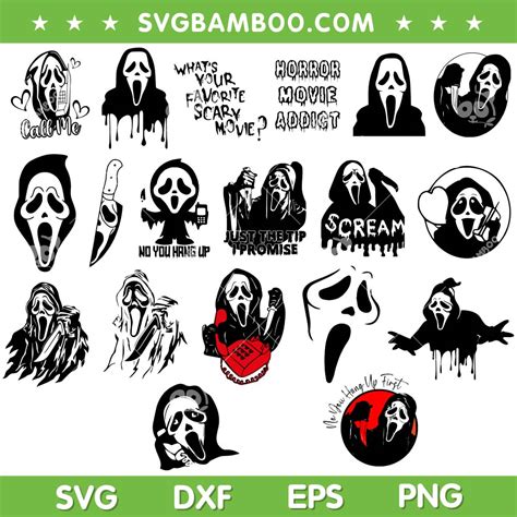 Ghostface Svg Bundle