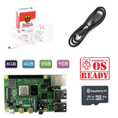 Raspberry Pi 4 Model B Basic Kit