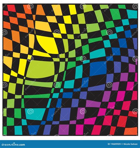 Chessboard Color Stock Vector Illustration Of Symmetric 19689909